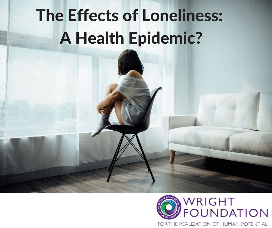 The Effects of Loneliness: A Health Epidemic? | Wright Foundation